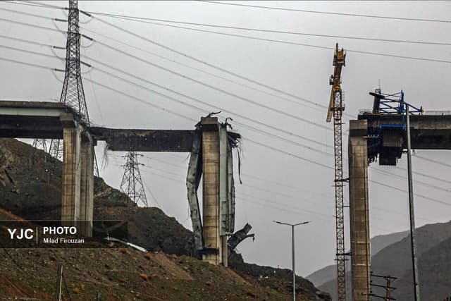 Missile Strike on B1 Bridge, Karaj (Azimiyeh) | Civilians of Iran